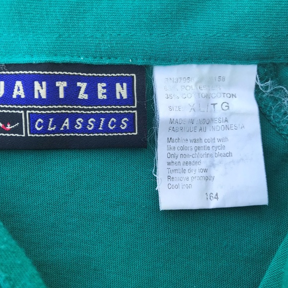 Jantzen | Shirts | Jantzen Classic Men Tee Green Polo Tshirt Top Xl ...